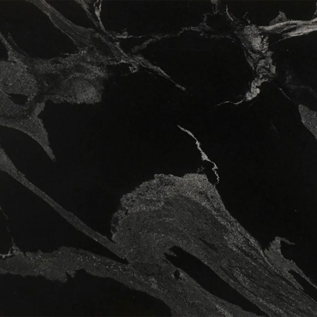 Python Black Granite Countertop by MSI Surfaces | Polished| Sourced from Brazil – Prize Kitchens